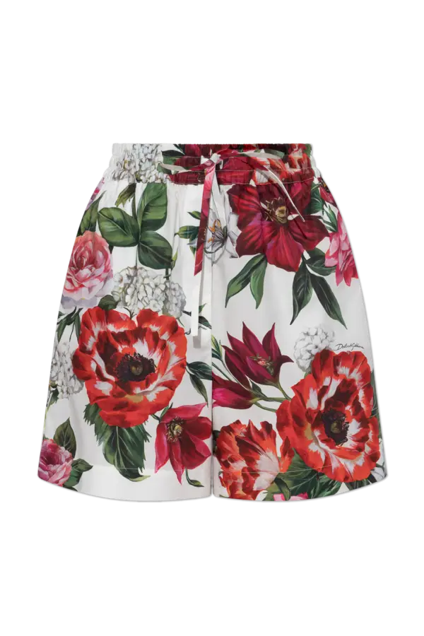 Dolce & Gabbana Floral Motif Shorts