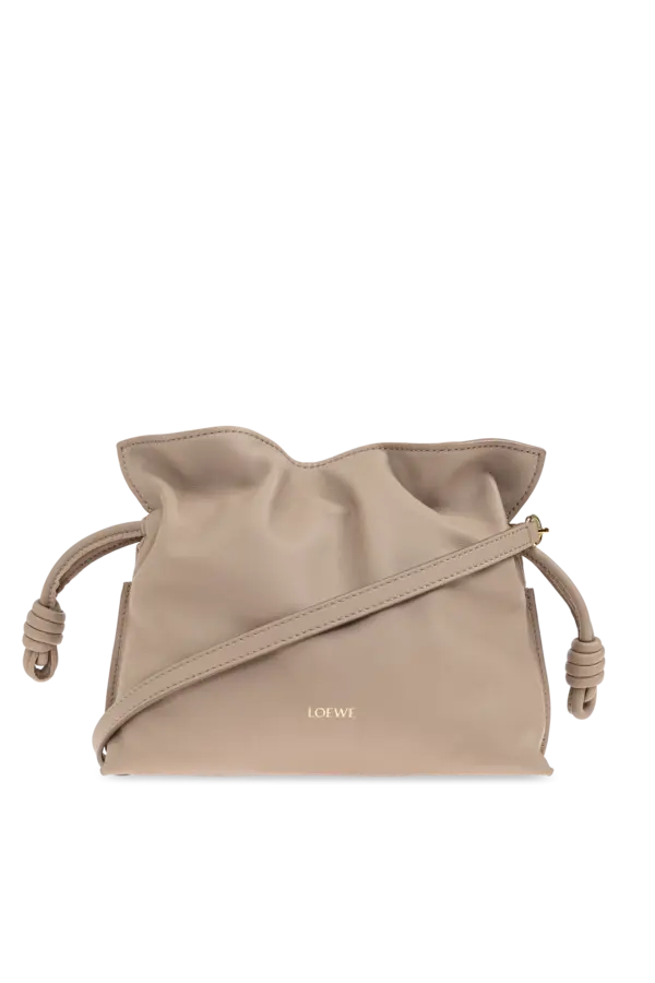 Loewe Flamenco Medium Handbag - Beige