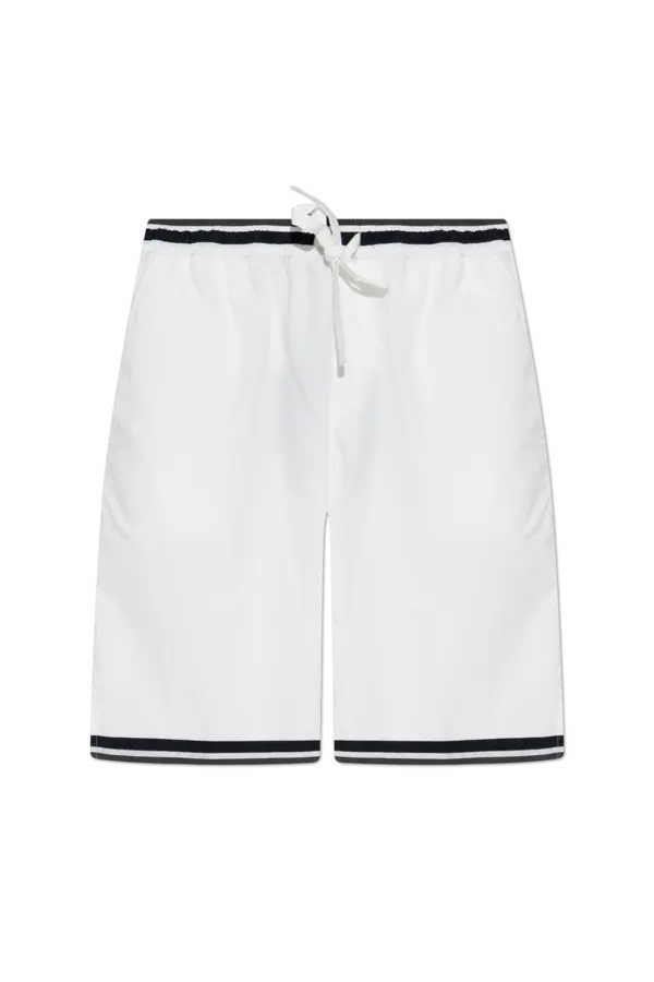 Dolce & Gabbana Printed Cotton Shorts