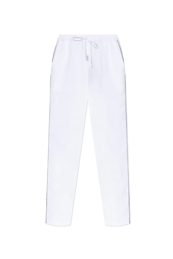 Dolce & Gabbana Loose-fit Linen Trousers