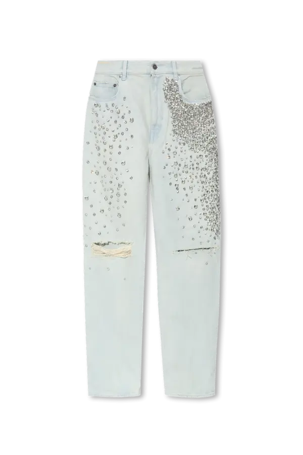 Golden Goose Crystal-embellished Jeans