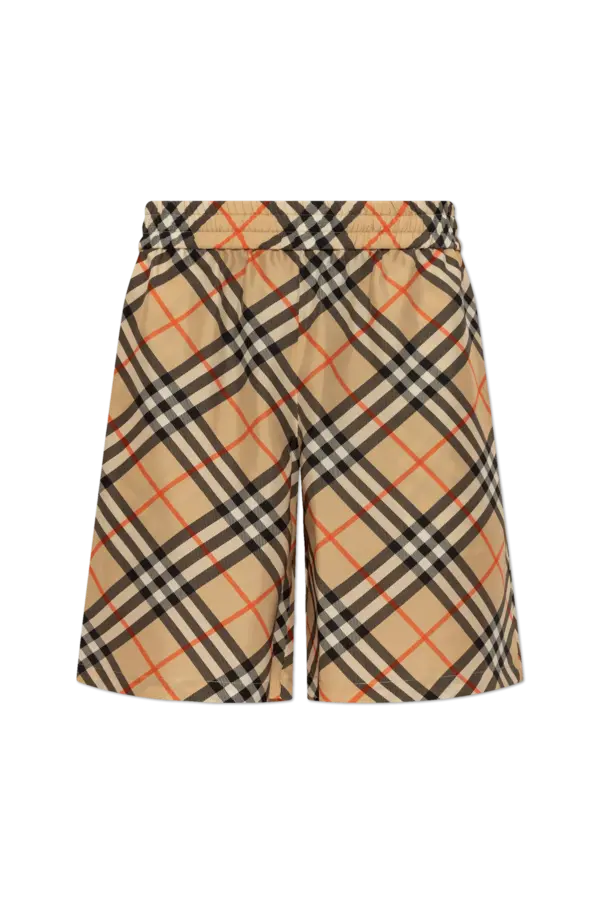 Burberry Silk Shorts - Beige