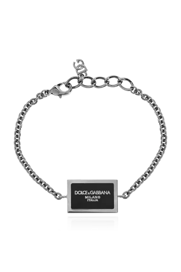 Dolce & Gabbana Logo Bracelet - Silver