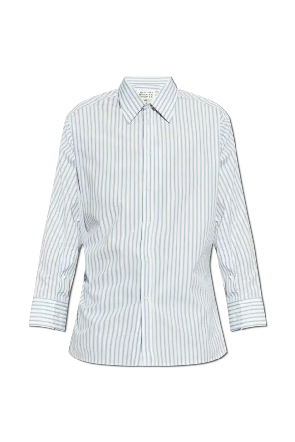 MAISON MARGIELA Shirt With Striped Pattern