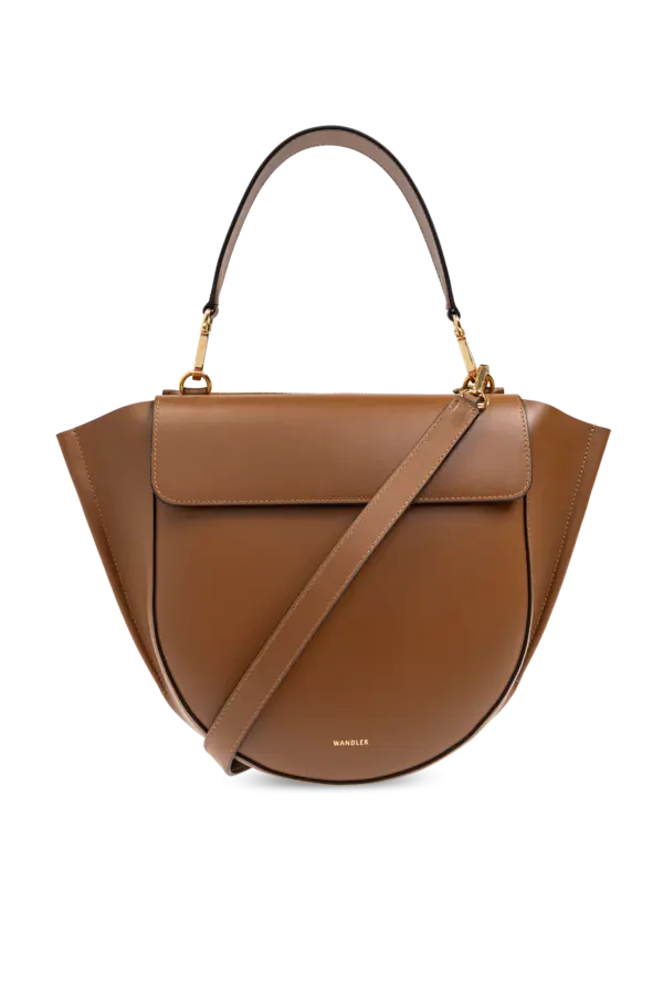 WANDLER Hortensia Medium Shoulder Bag - Brown