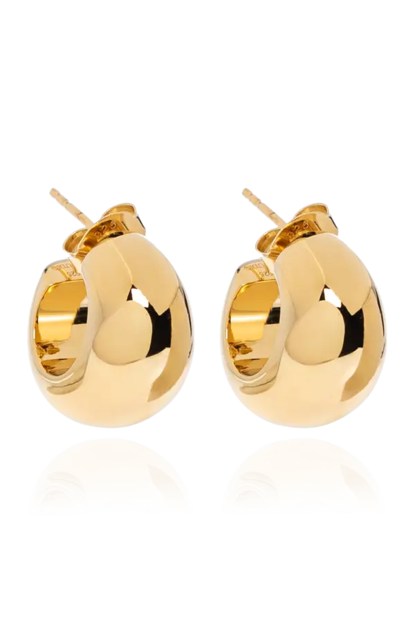 Lié Studio Simone Brass Hoop Earrings