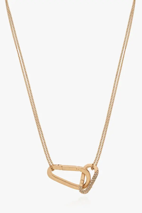 All Saints Brass Necklace - Gold