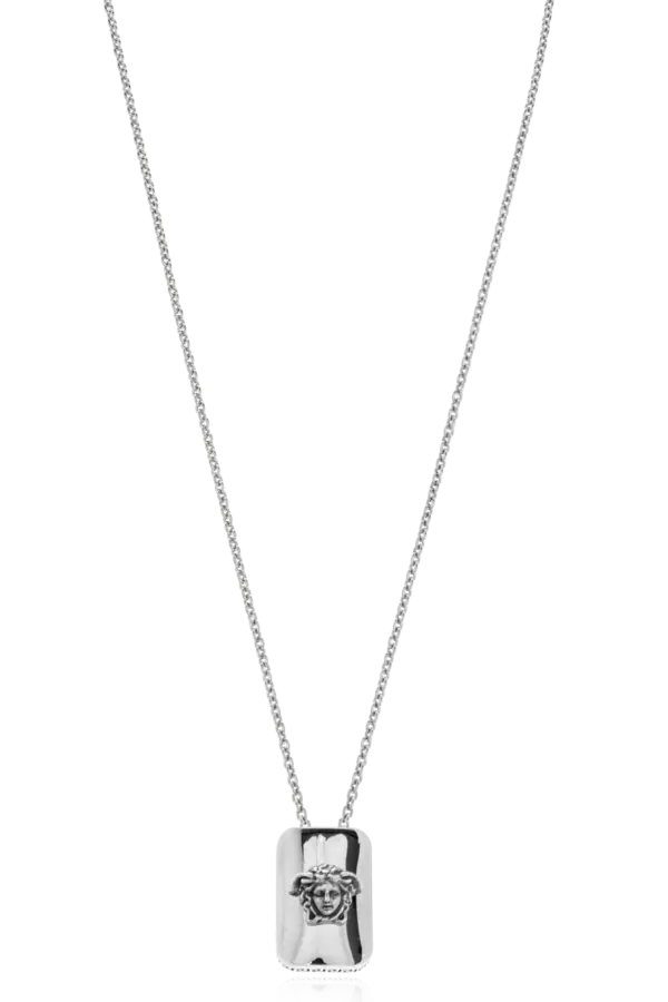 Versace Pendant Necklace - Silver