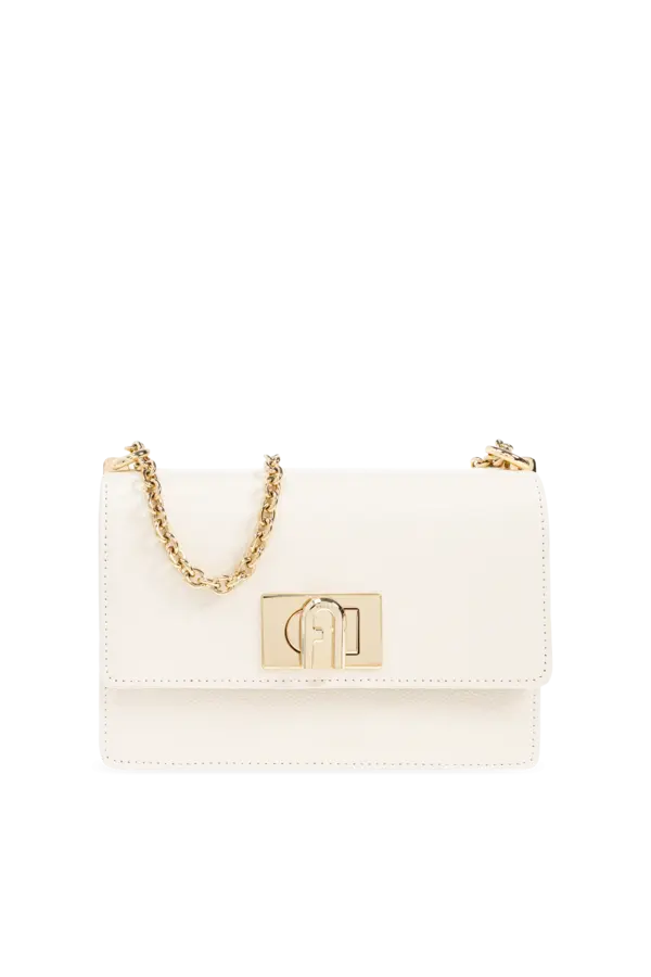 Furla 1927 Mini Shoulder Bag - Cream