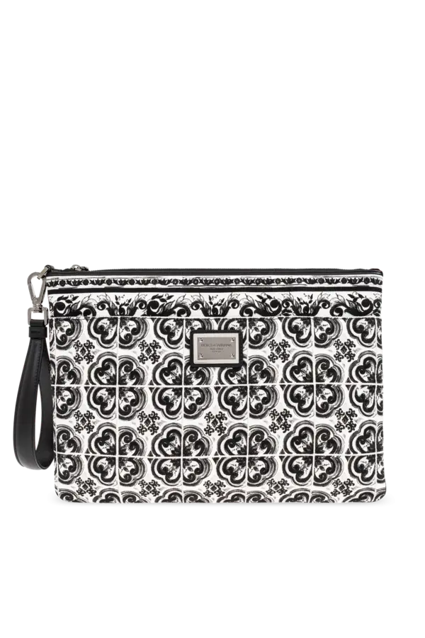 Dolce & Gabbana Majolica Print Clutch