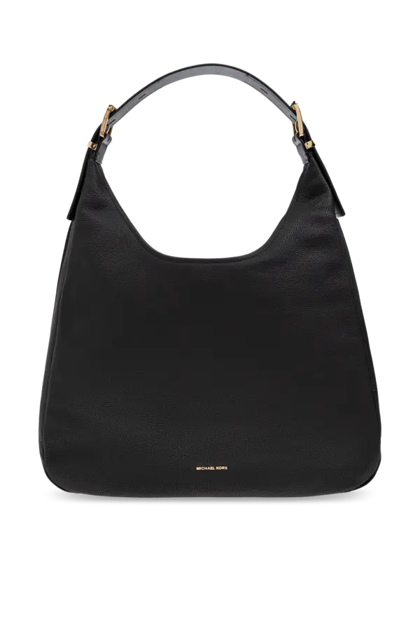 Michael Kors Leather Shoulder Bag - Black