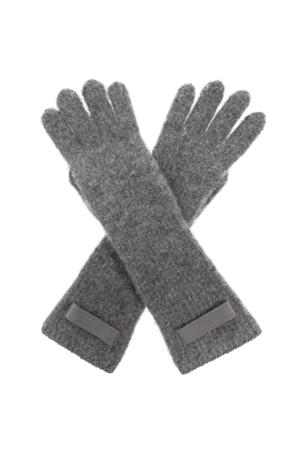 Jacquemus Wool Gloves - Grey