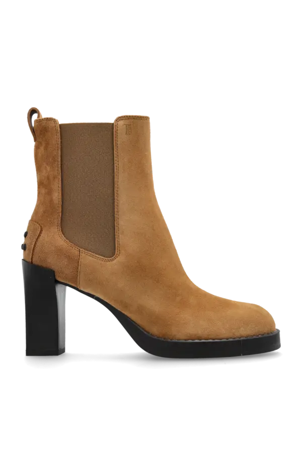 TOD’S Heeled Suede Ankle Boots