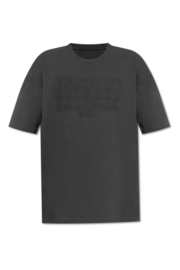 MAISON MARGIELA T-shirt With Logo - Grey