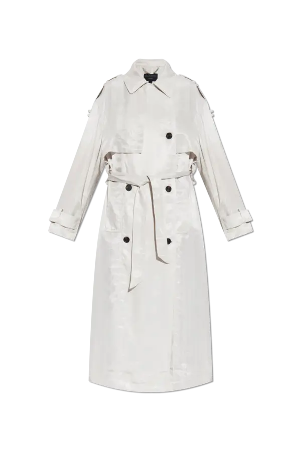 All Saints Linnie Trench Coat - White