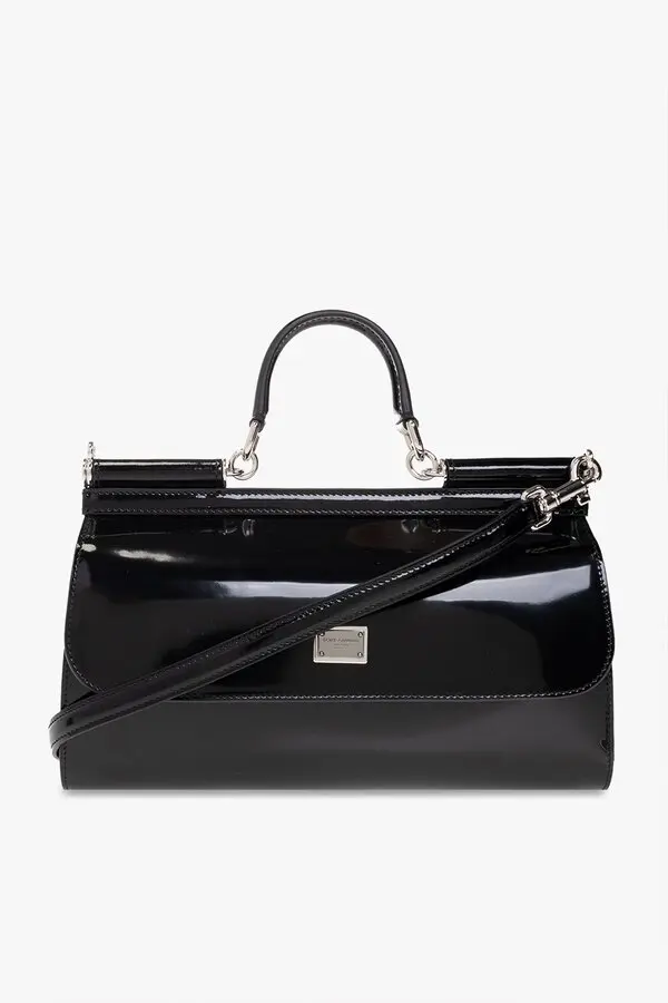 Dolce & Gabbana X Kim Sicily Shoulder Bag - Black