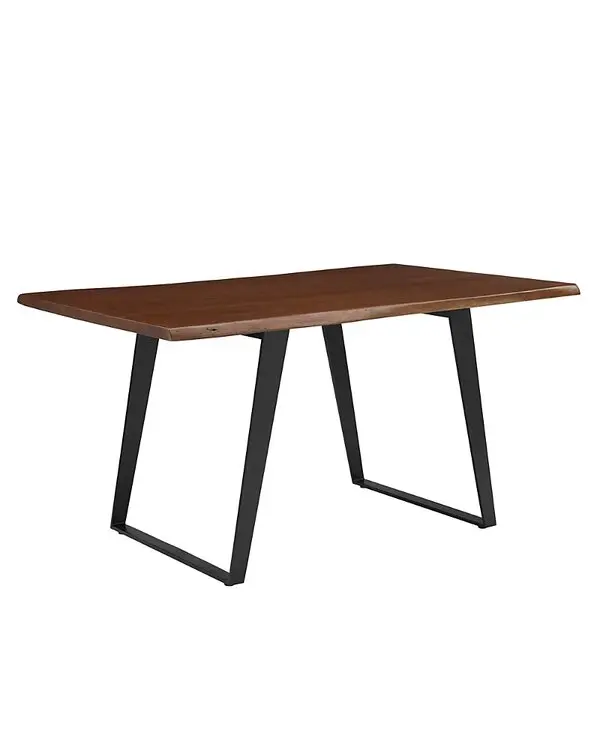 MODWAY Viggo 60 Live Edge Acacia Wood Acacia Wood Dining Table