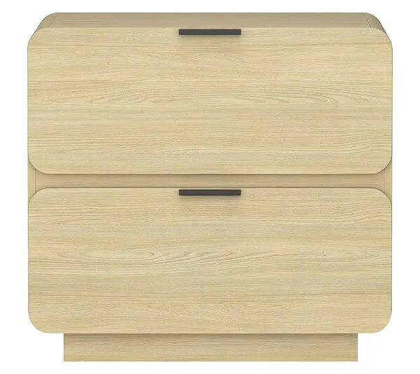 MANHATTAN Comfort Chrystie 26' Nightstand 2-dra Wer