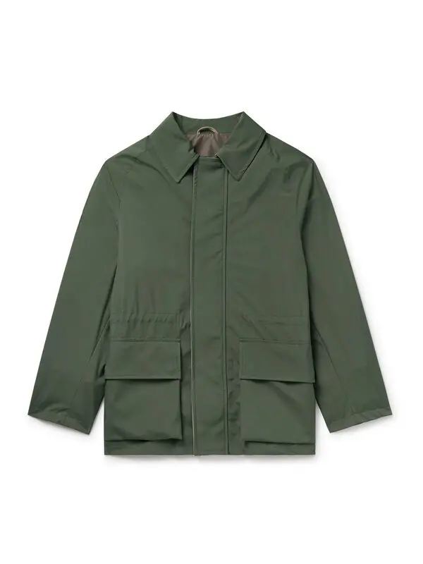 SAMAN AMEL City Nylon Jacket - Green