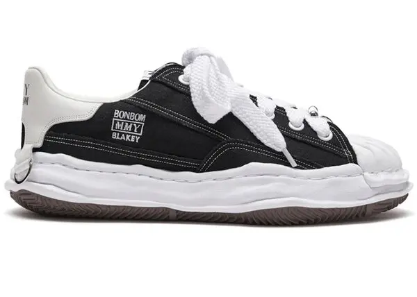 Mihara Yasuhiro Blakey Og Sole Low Bonbom - Black