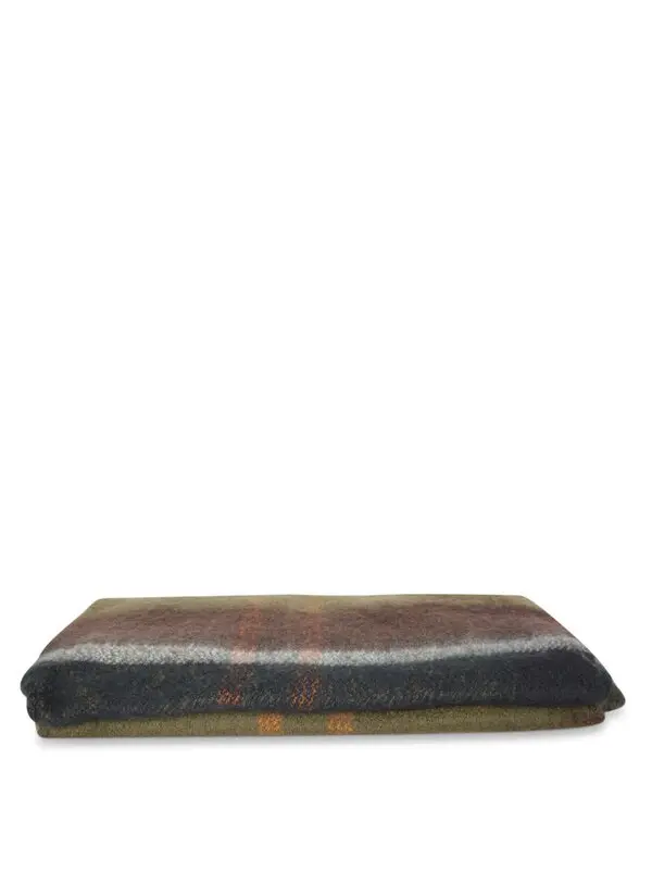 Barbour Check Bouclé Cape