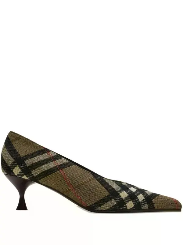 Burberry 55mm Check Dame Pointed-toe Pumps