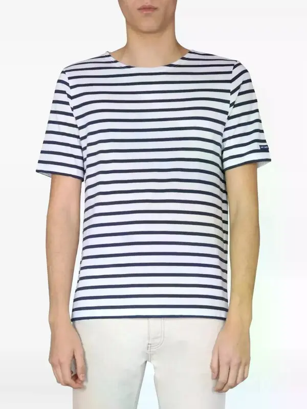 Saint James Stripe T-shirt - Blue