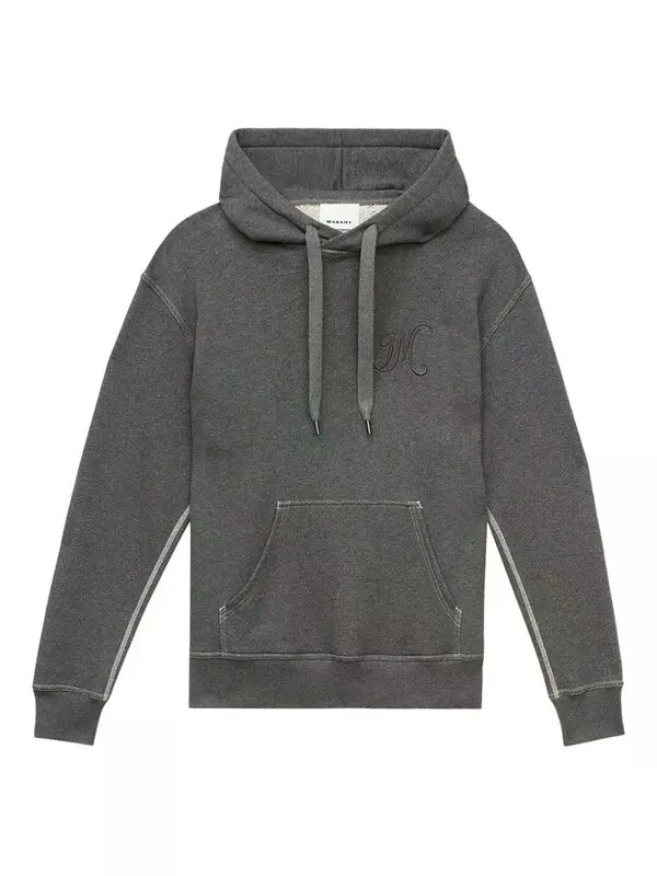 MARANT Logo-embroidered Hoodie