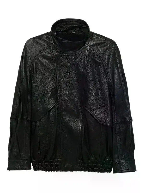 Nour Hammour Ariste Leather Jacket - Black