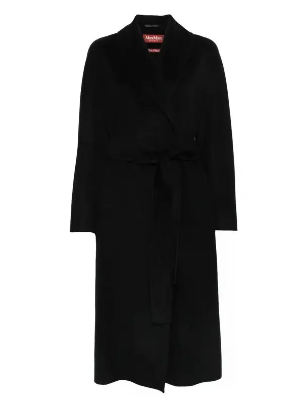 Max Mara Belted Trench Coat - Black