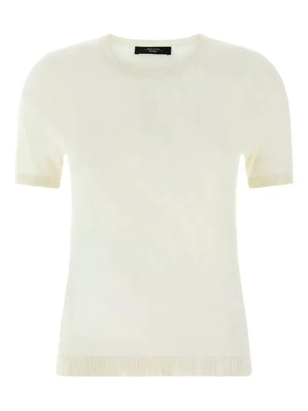 Max Mara Agro Short-sleeve Crew-neck Sweater