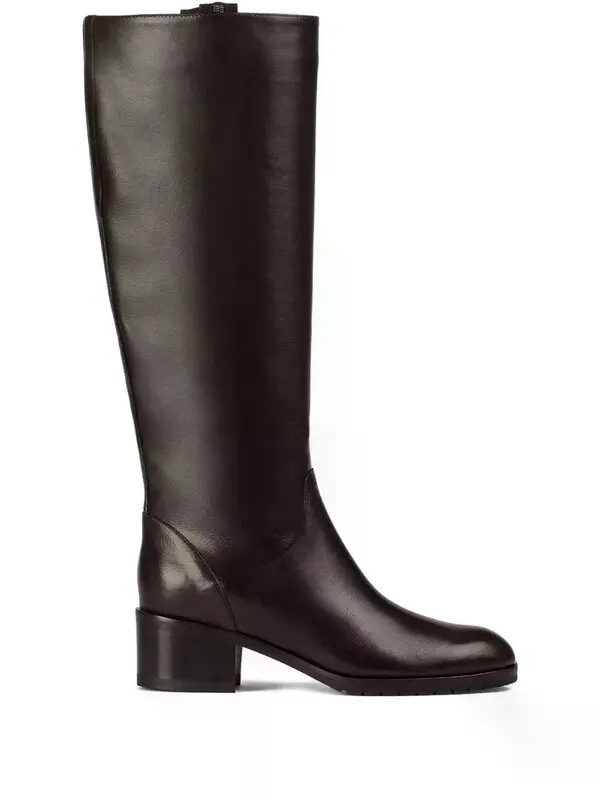 DOUCAL'S Block-heel Leather Boots