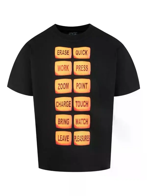 PLEASURES X Daft Punk Technologic Graphic-print T-shirt