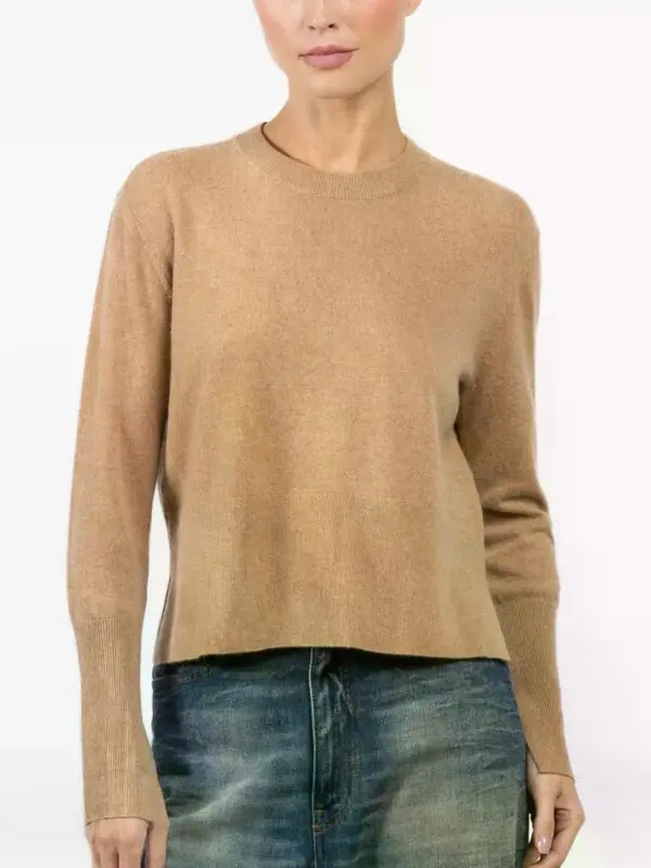 ARLO MOTT Side-split Cashmere Sweater
