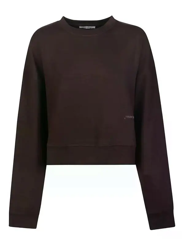 HINNOMINATE Cropped Sweatshirt - Brown