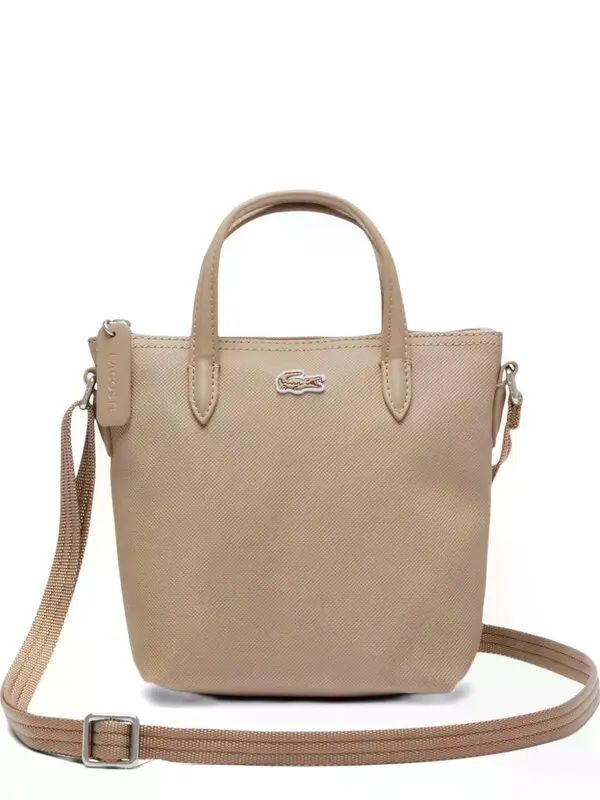 Lacoste L.12.12 Concept Logo-appliqué Tote Bag