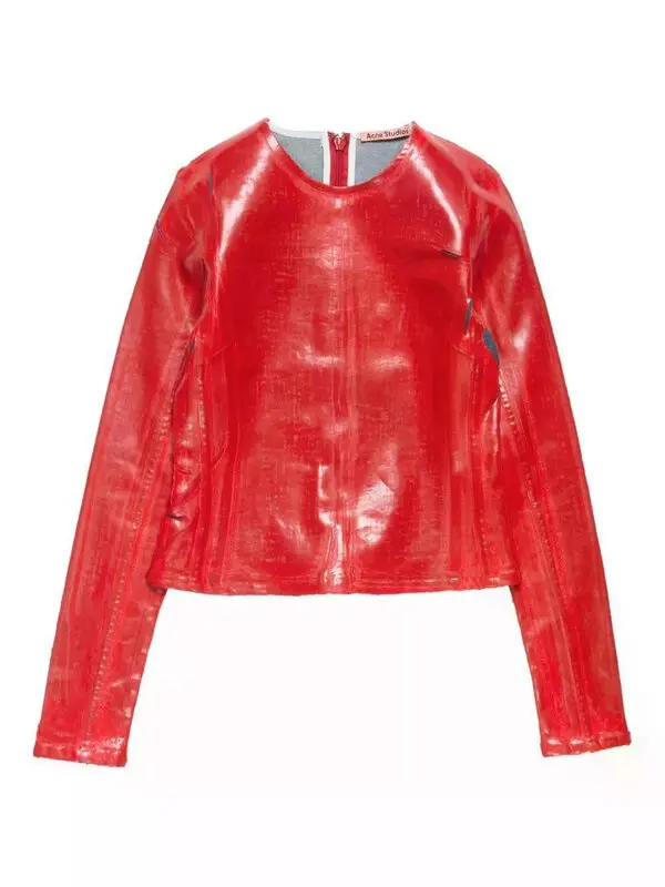 Acne Studios Long-sleeve Zipped Top