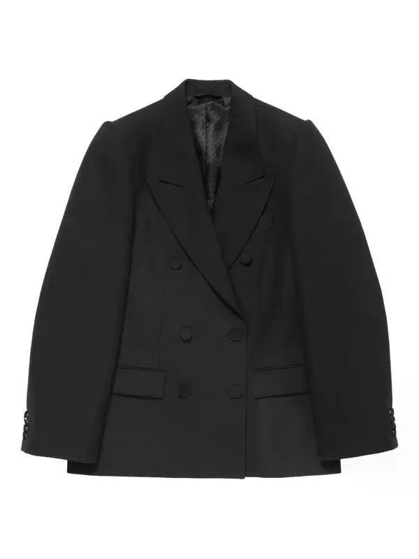 Acne Studios Puff-sleeve Double-breasted Jacket