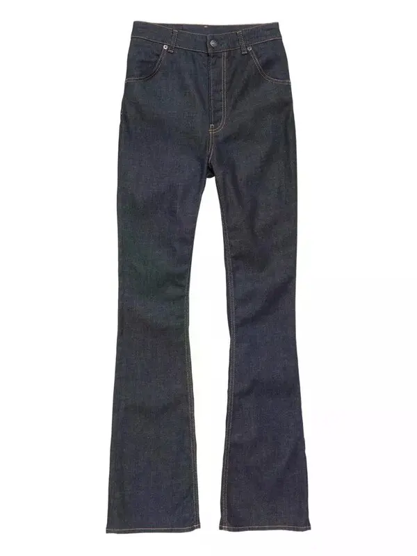 Acne Studios Bow-detail Flared Trousers