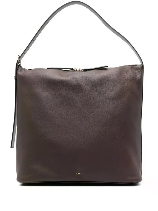 A.p.c. Vera Leather Tote Bag