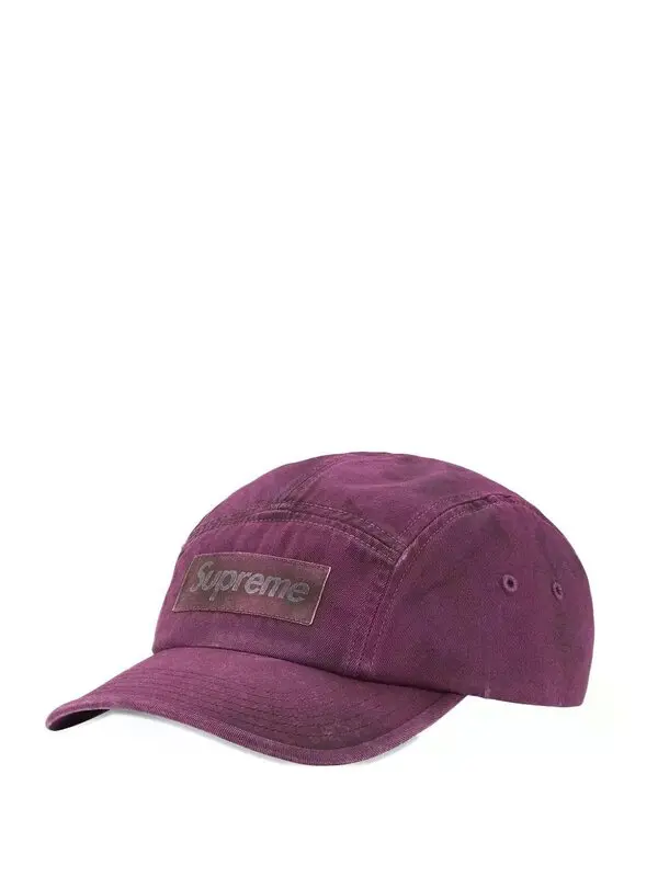 Supreme Overdyed Camp Cap - Purple
