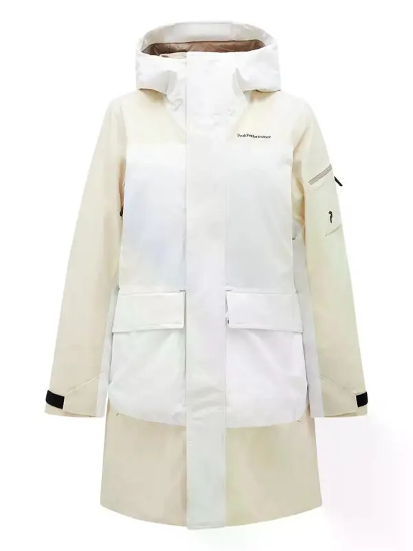 PEAK PERFORMANCE Color-blocked Hooded Parka