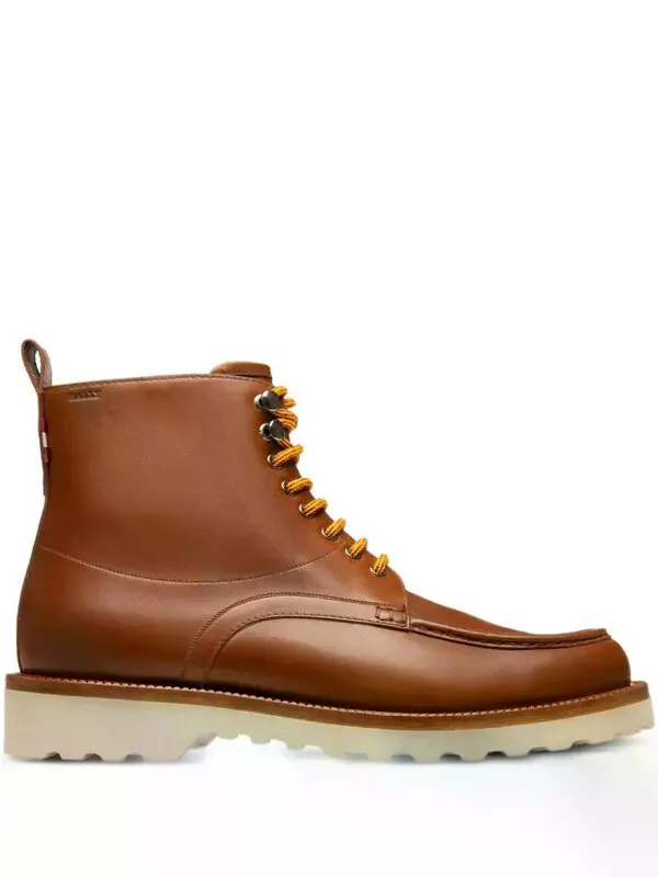 Bally Nobilus Lace-up Rubber Sole Boots
