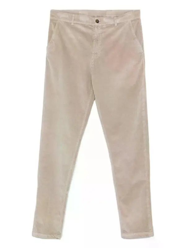 Canali Corduroy Trousers - Neutrals