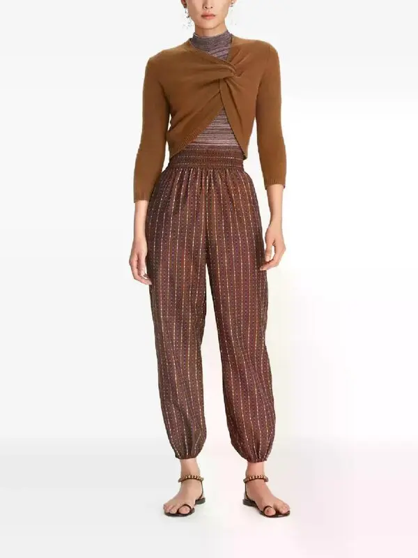 Tory Burch Twist-detail Cashmere Sweater
