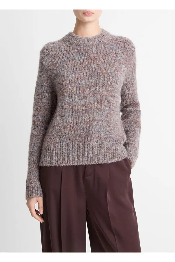Vince Marled Crew Neck Sweater - Multicolor