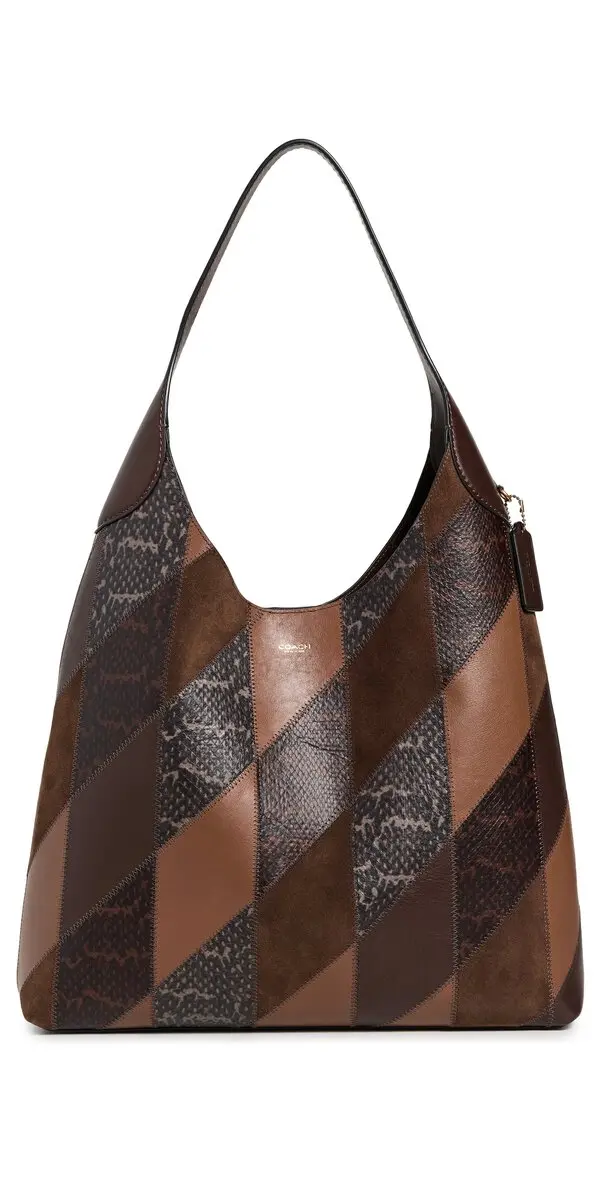 Coach Snake Patchwork Brooklyn Shoulder Bag 39