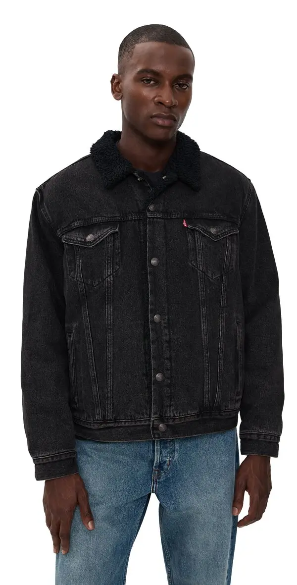 LEVI'S Type 3 Sherpa Trucker Jacket - Built To Last Sherpa Trk