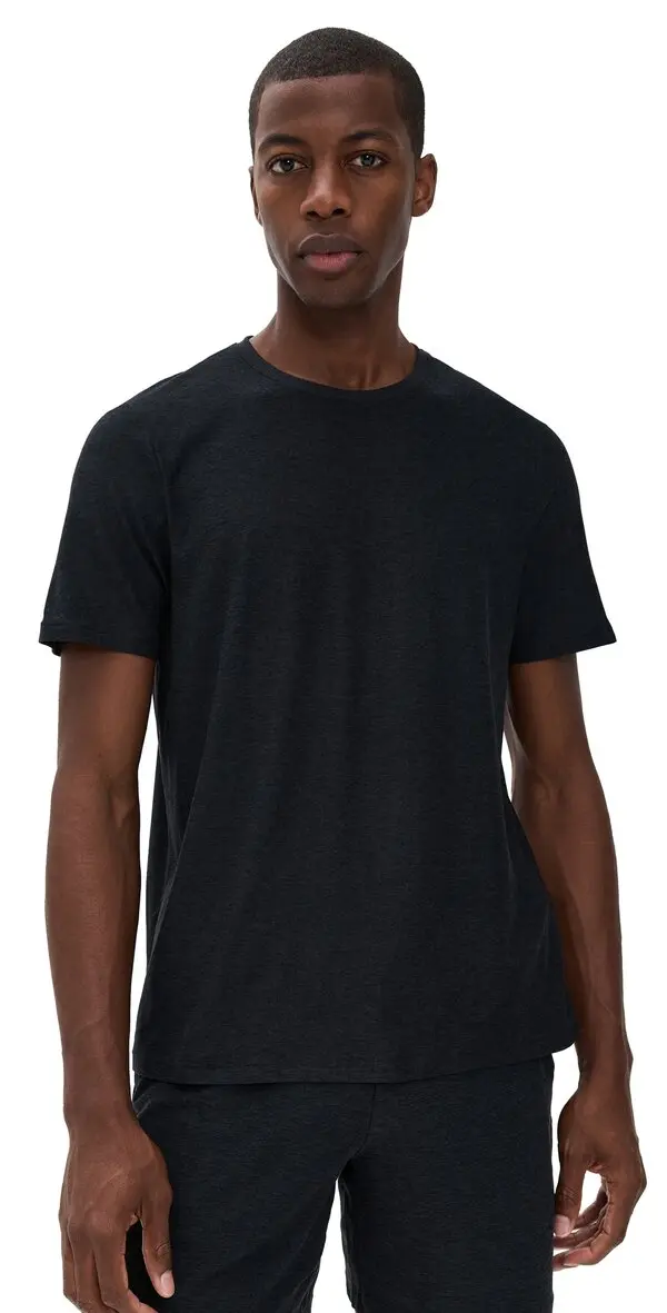 Beyond Yoga Featherweight Always Beyond Crew Tee 2.0 - Darkest Night