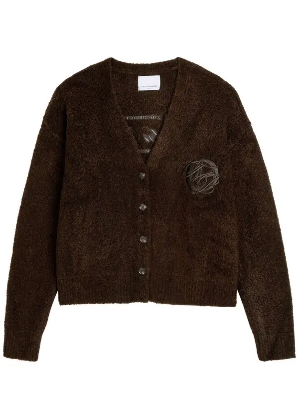ONLY THE BLIND Studio Dept. Brushed-knit Cardigan